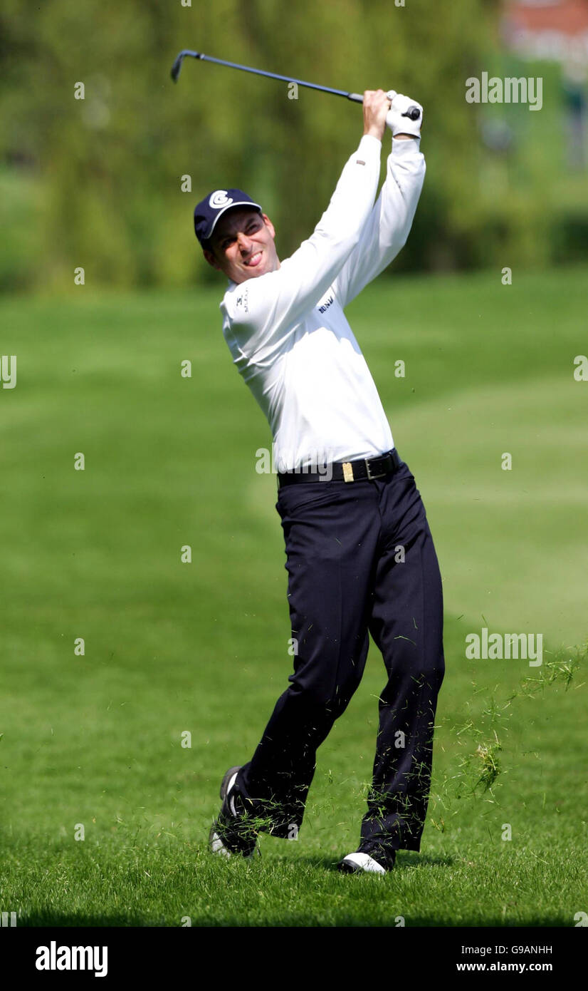 GOLF British Masters. David Howell in action during the Quinn Direct ...