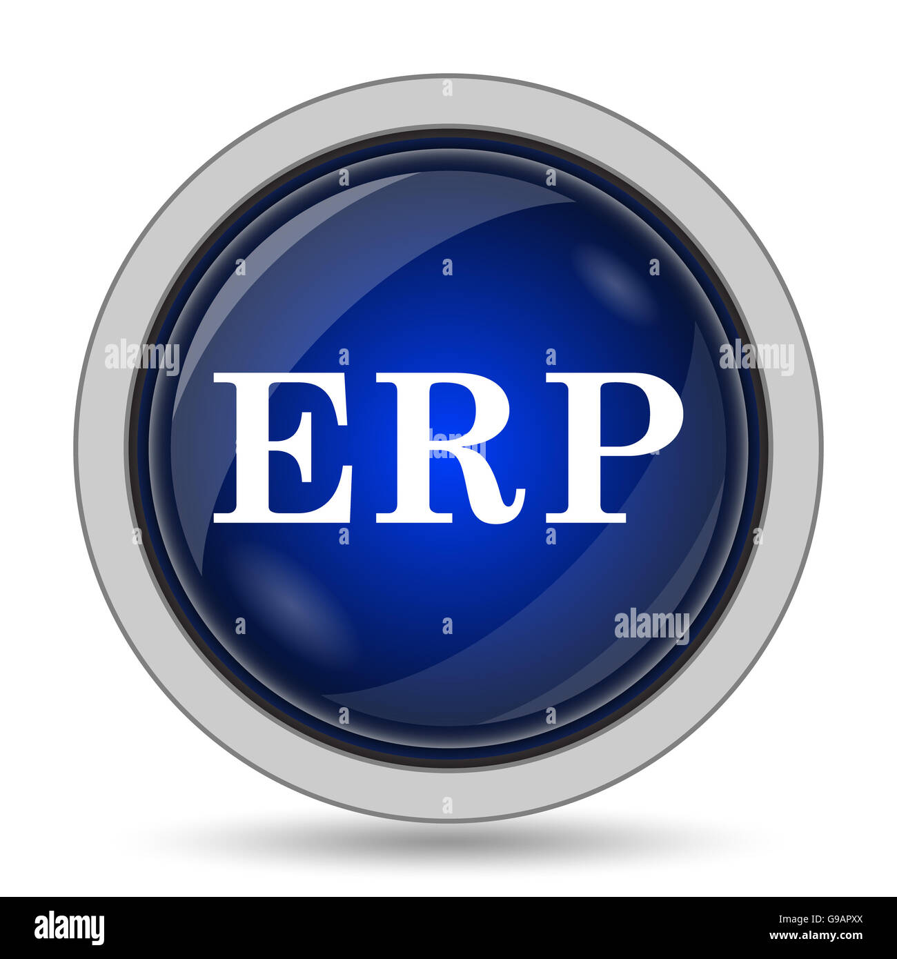 Erp system background Cut Out Stock Images & Pictures - Alamy