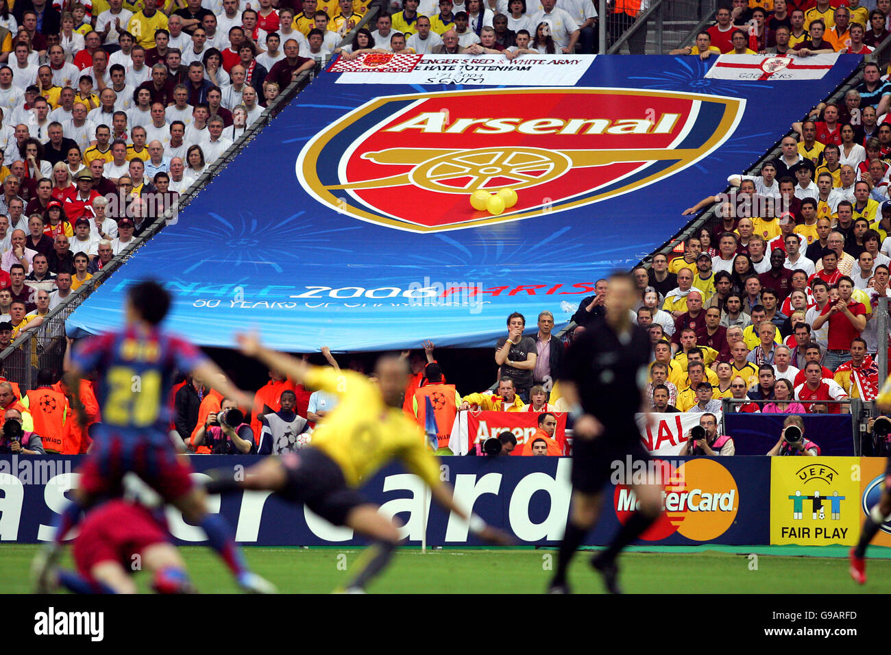 Soccer - UEFA Champions League - Final - Barcelona v Arsenal - Stade de ...
