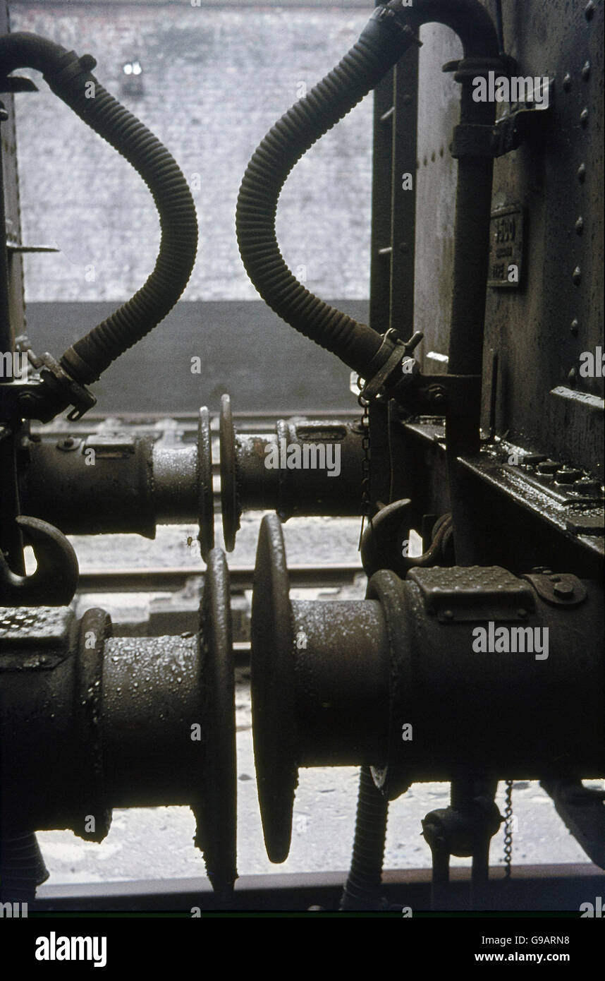 Steam locomotive buffers hi-res stock photography and images - Alamy