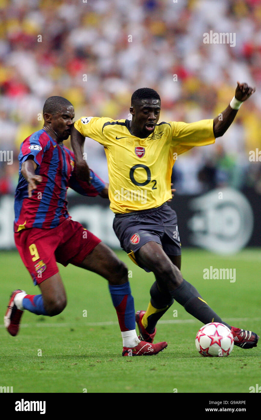 Soccer - UEFA Champions League - Final - Barcelona v Arsenal - Stade de ...