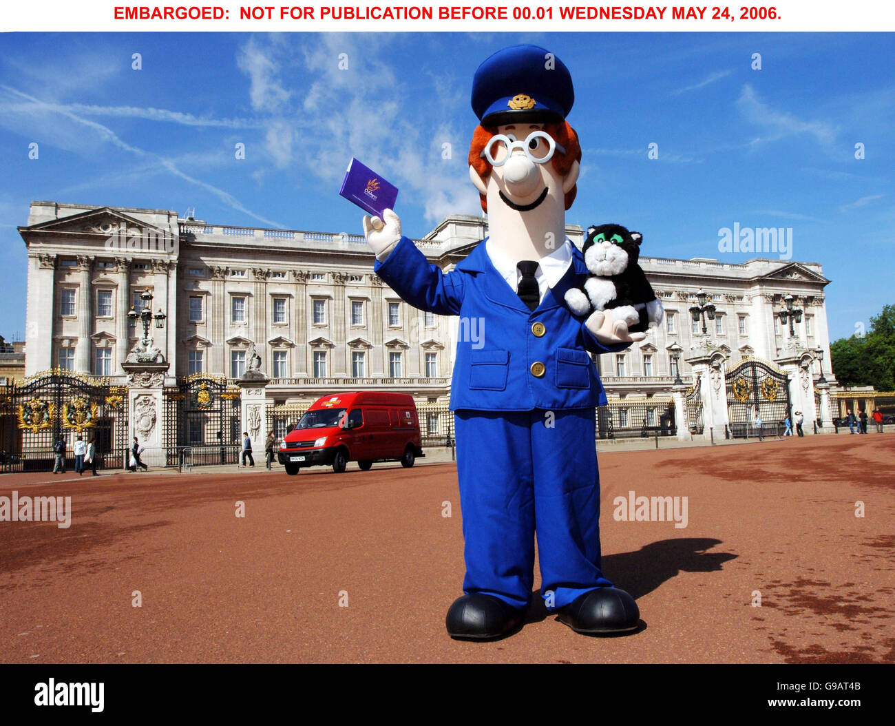 Postman Pat, the children's entertainment character, sets off from ...