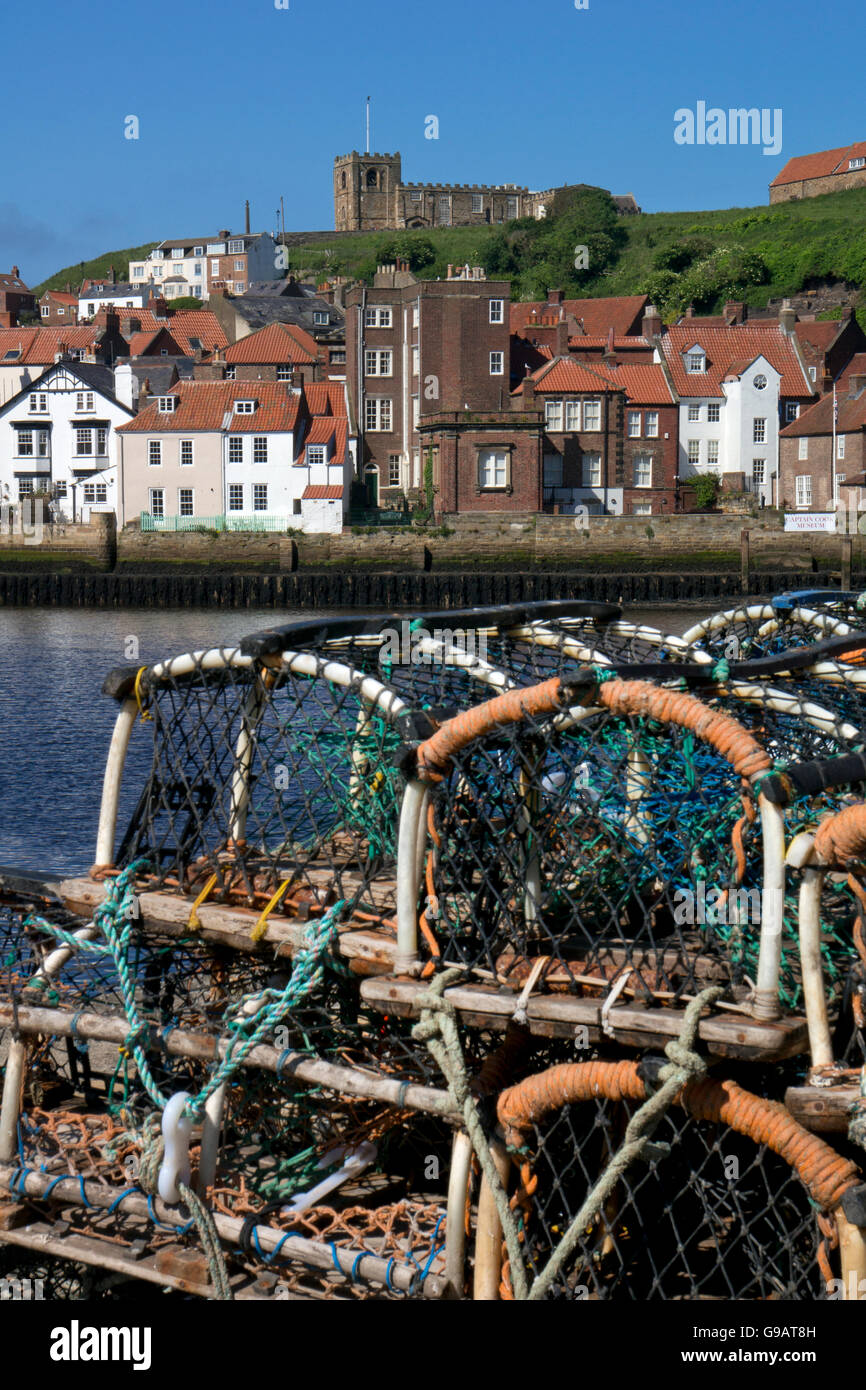 Whitby Harbour North Yorkshire Stock Photo - Alamy