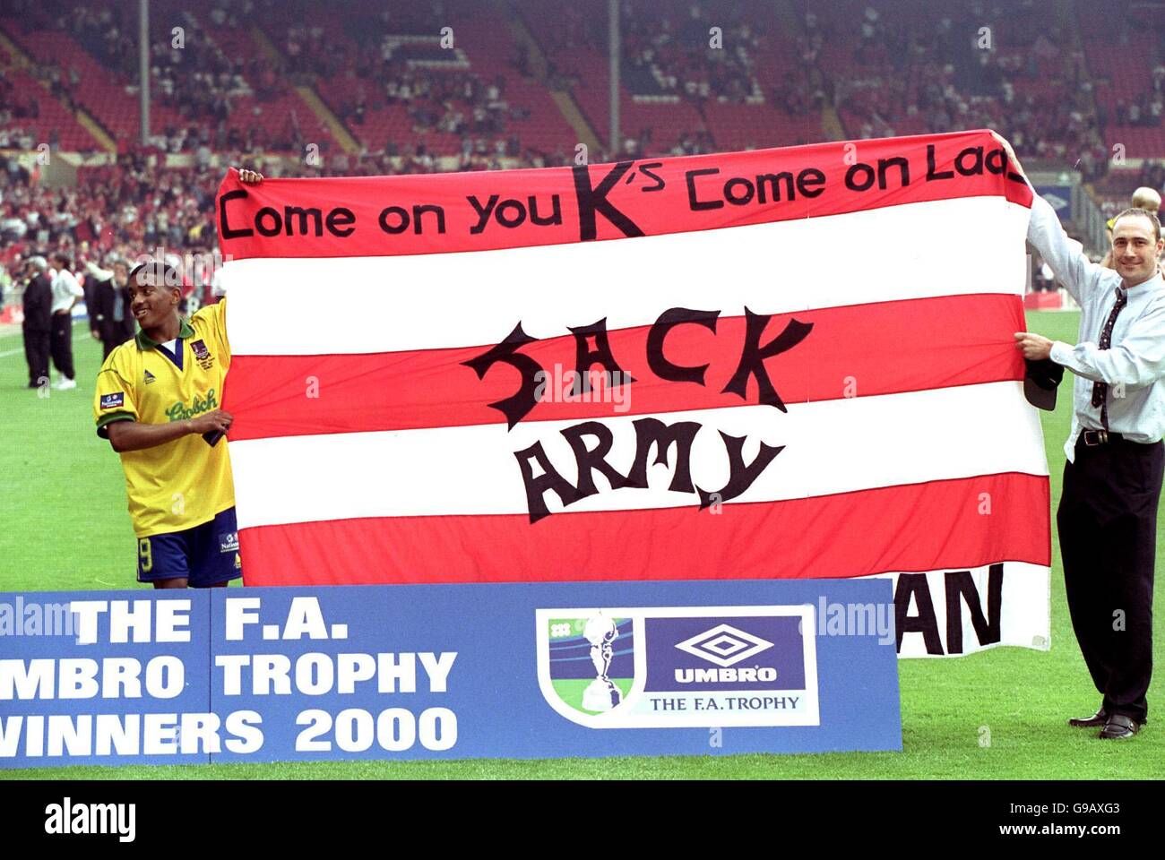 Kettering town flag hi-res stock photography and images - Alamy