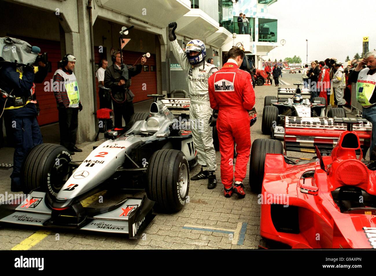 Formula One Motor Racing - European Grand Prix - Qualifying Stock Photo ...