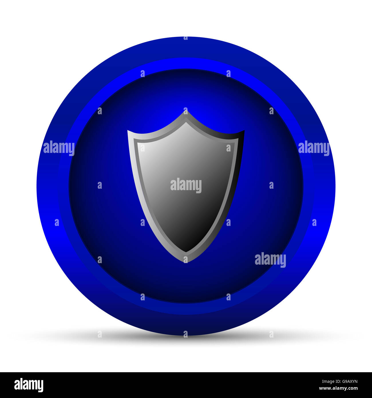Guardian shield protection icon hi-res stock photography and images - Alamy