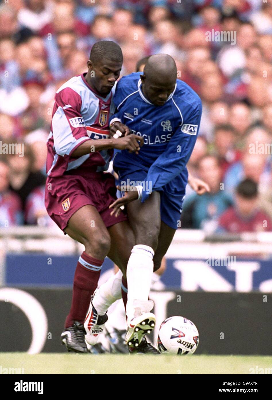 George weah chelsea aston villa hi-res stock photography and images - Alamy