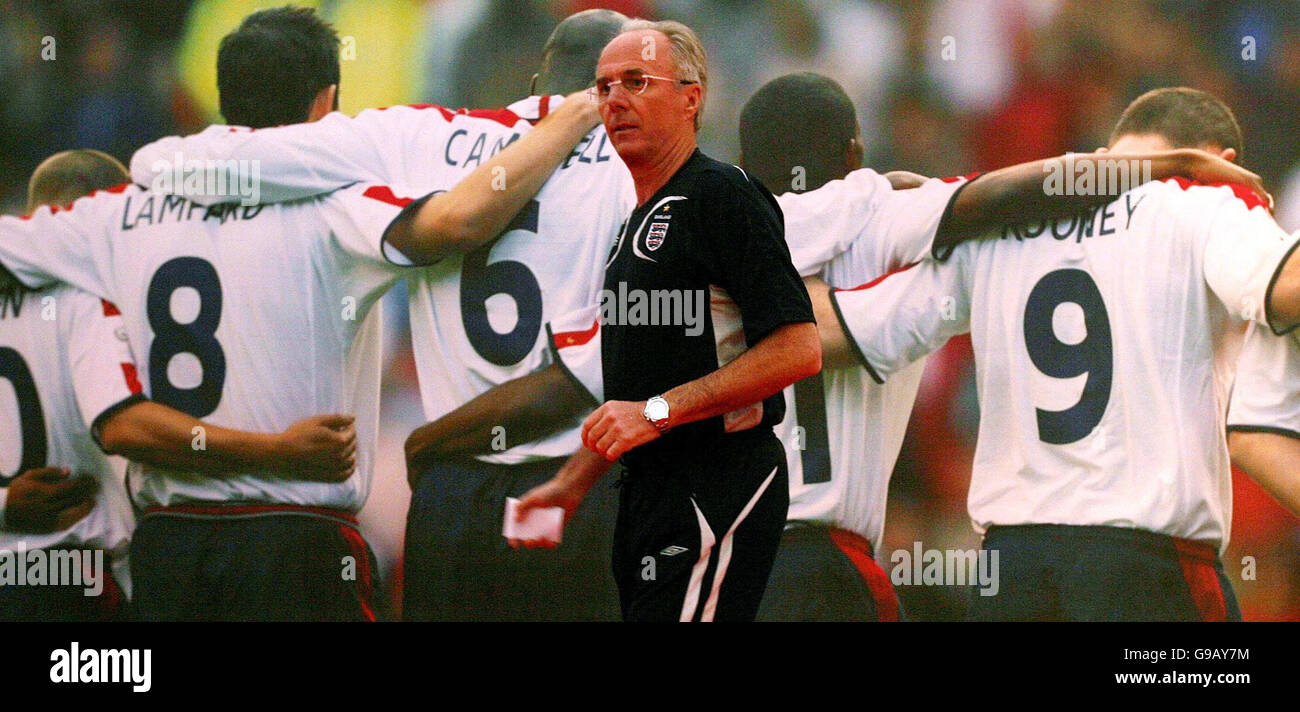 WORLDCUP England. England head coach Sven Goran Eriksson during a press ...