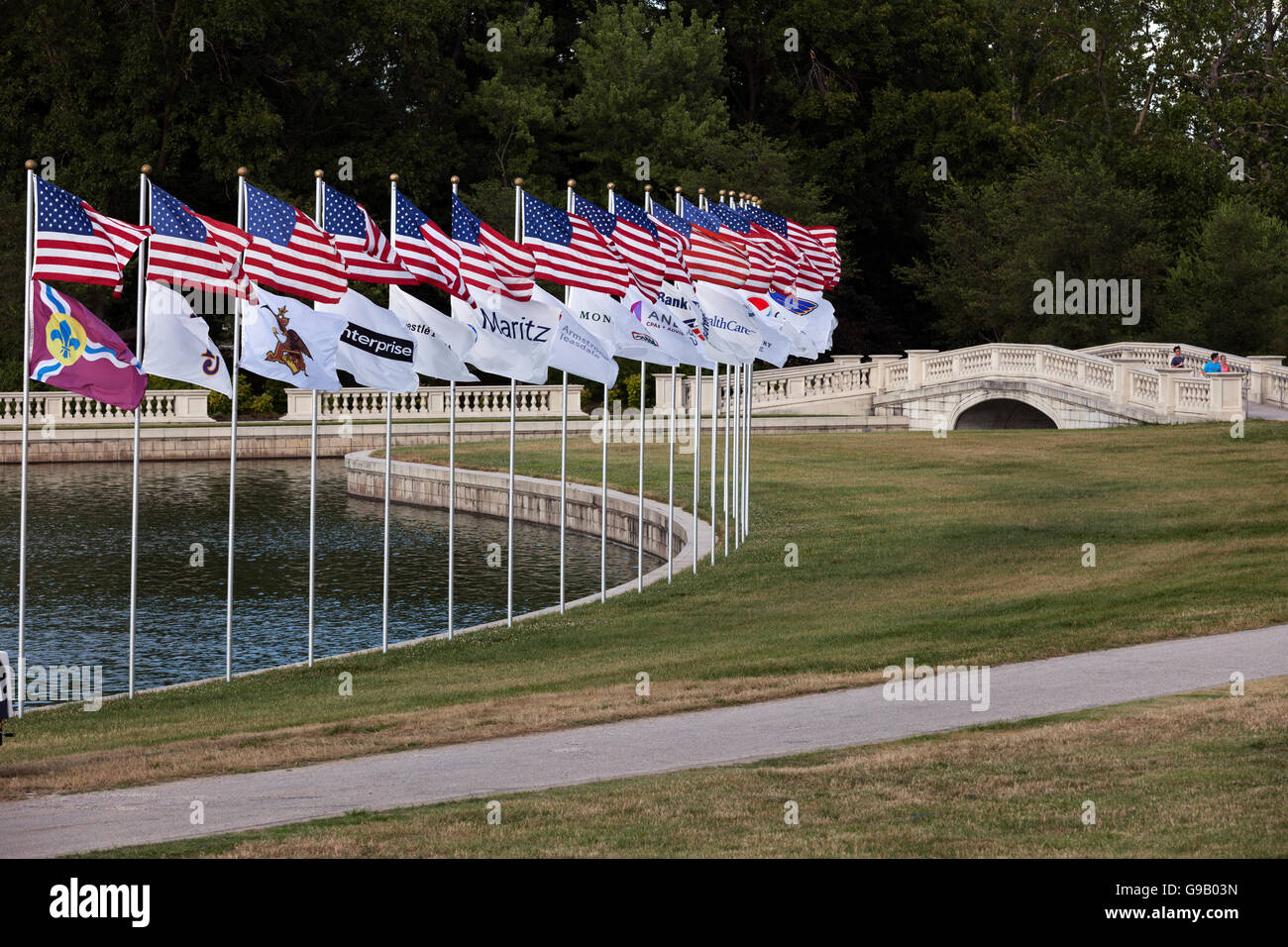 Wave waving flags hi-res stock photography and images - Alamy