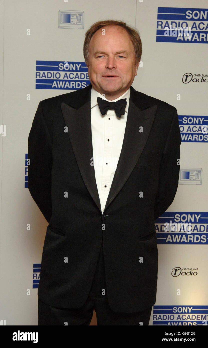 SHOWBIZ Sony. Clive Anderson arrives for the Sony Radio Academy Awards ...