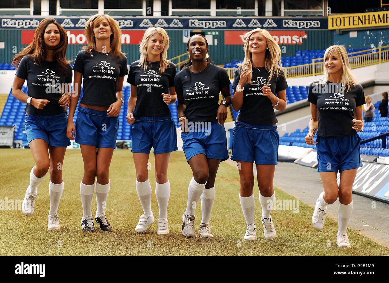 Michelle gayle wife of mark bright hi-res stock photography and images ...