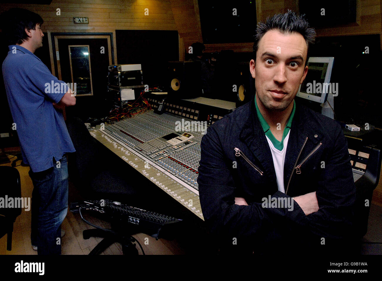 Christian oconnell at the olympic studios in barnes hi-res stock ...