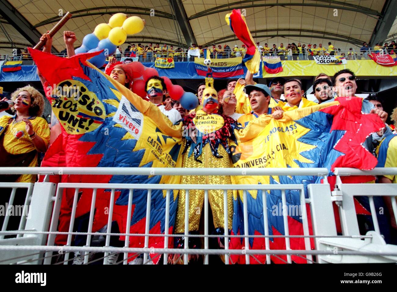 Soccer - World Cup France 98 - Group G - Romania v Colombia. The ...