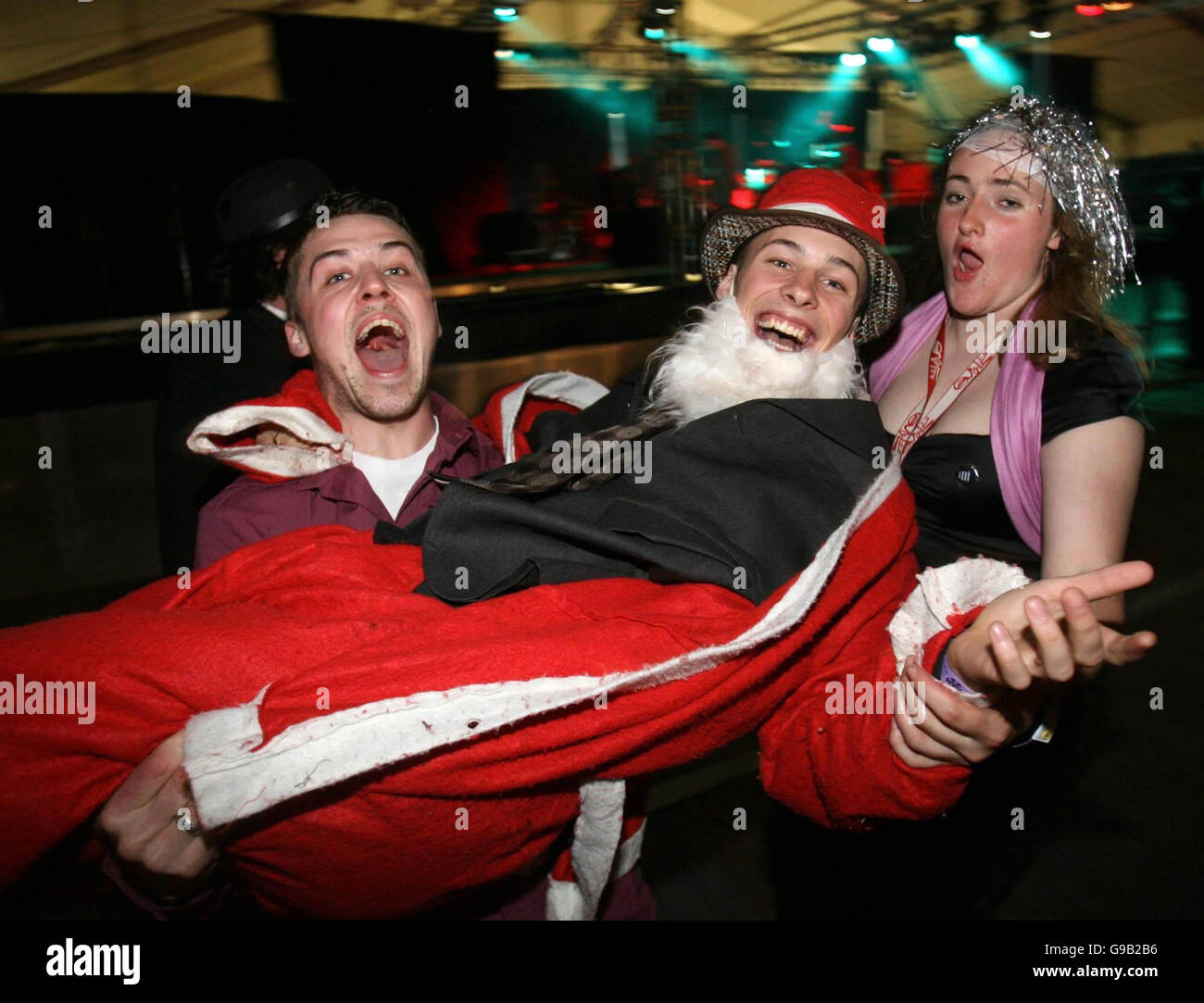 Trinity college students at the exclusive Trinity Ball at the college ...