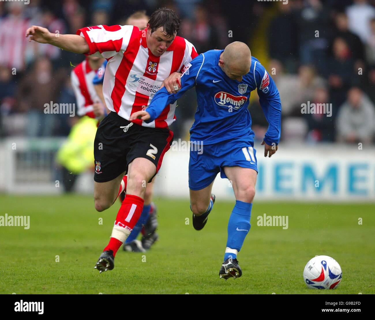 Lincoln city v grimsby town hi-res stock photography and images - Alamy