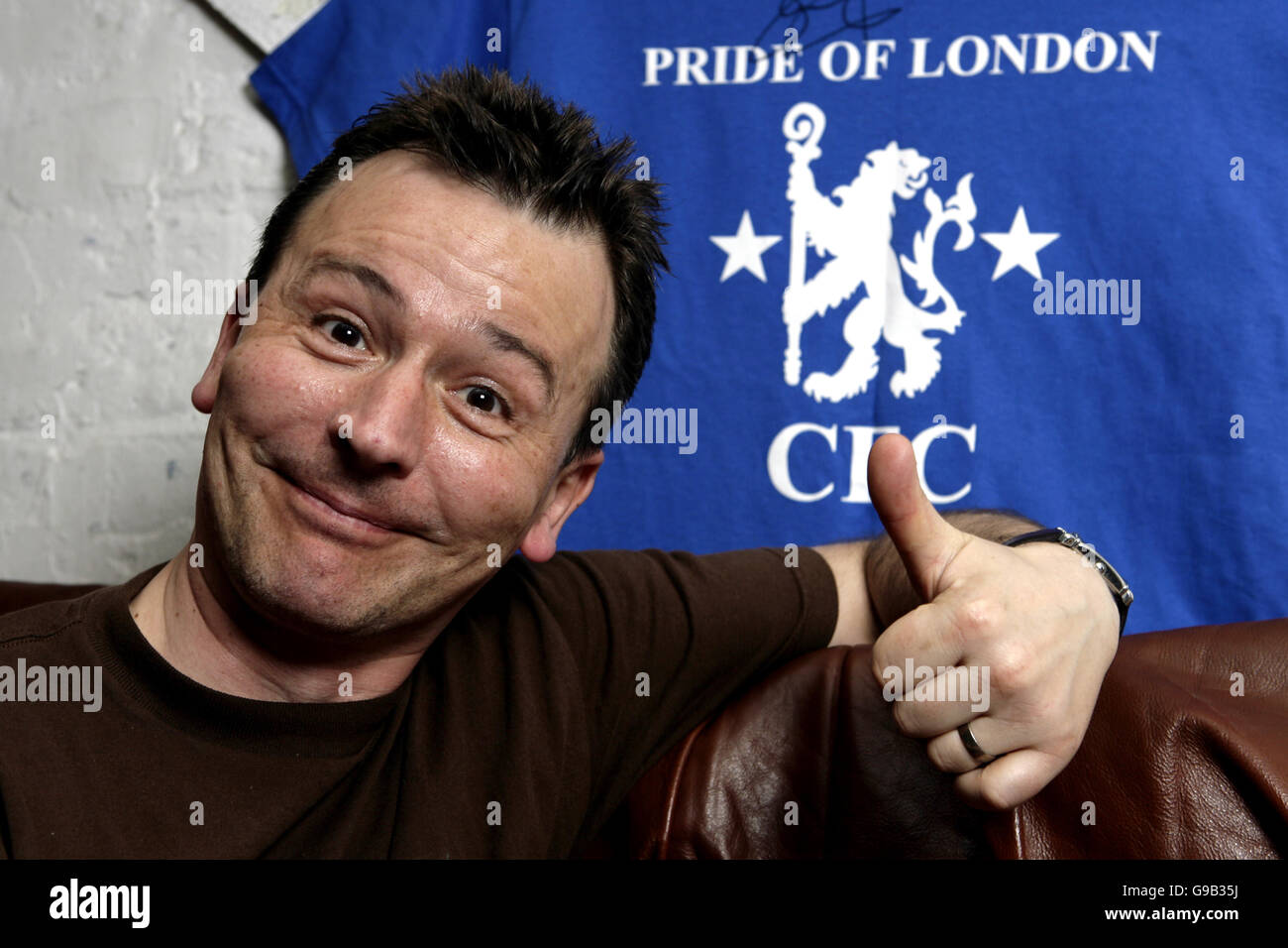 Daniel Woodgate of Madness Stock Photo - Alamy