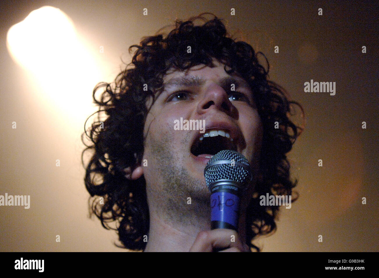 Simon Amstell performs at the Big Ask Live Benefit Concert on at Koko ...