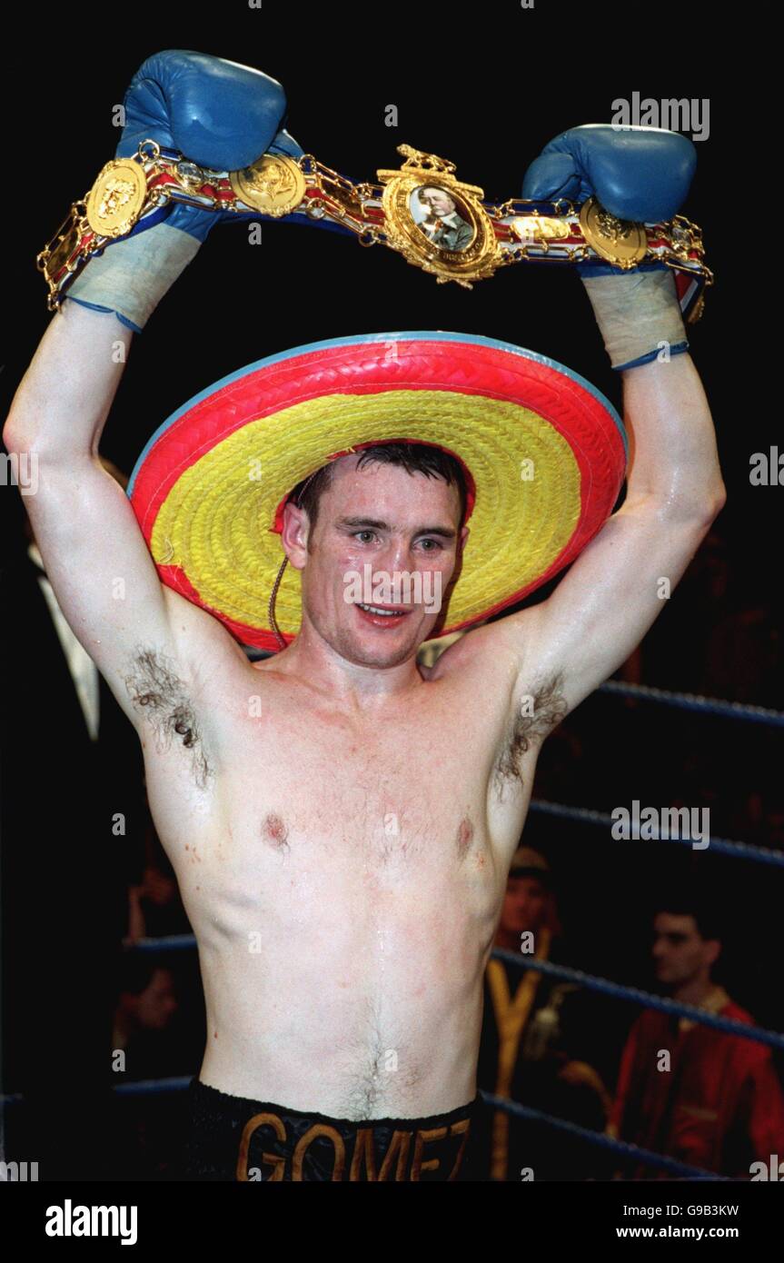 Boxing - British Super-Featherweight Championship - Michael Gomez v ...