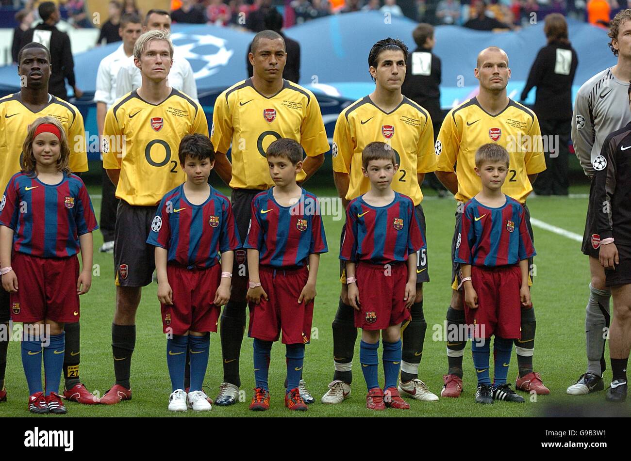 Soccer - UEFA Champions League - Final - Barcelona v Arsenal - Stade de ...