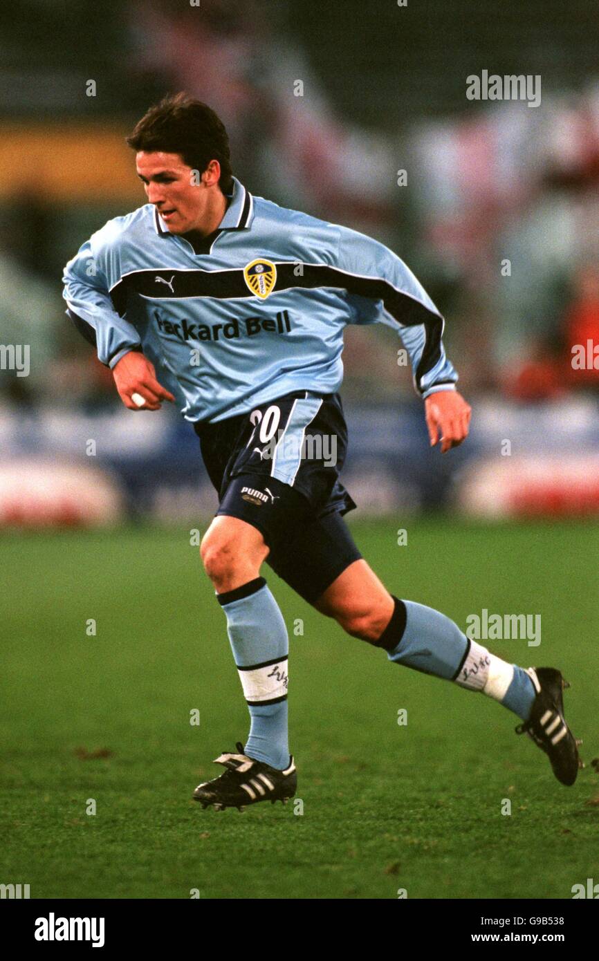 Soccer uefa cup fourth round leg leeds united roma hi-res stock ...