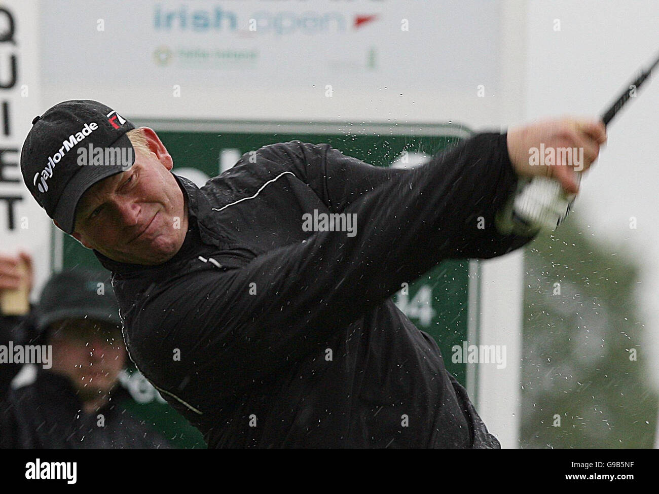 Sweden's Peter Hedblom during the final day of the Nissan Irish Open at ...