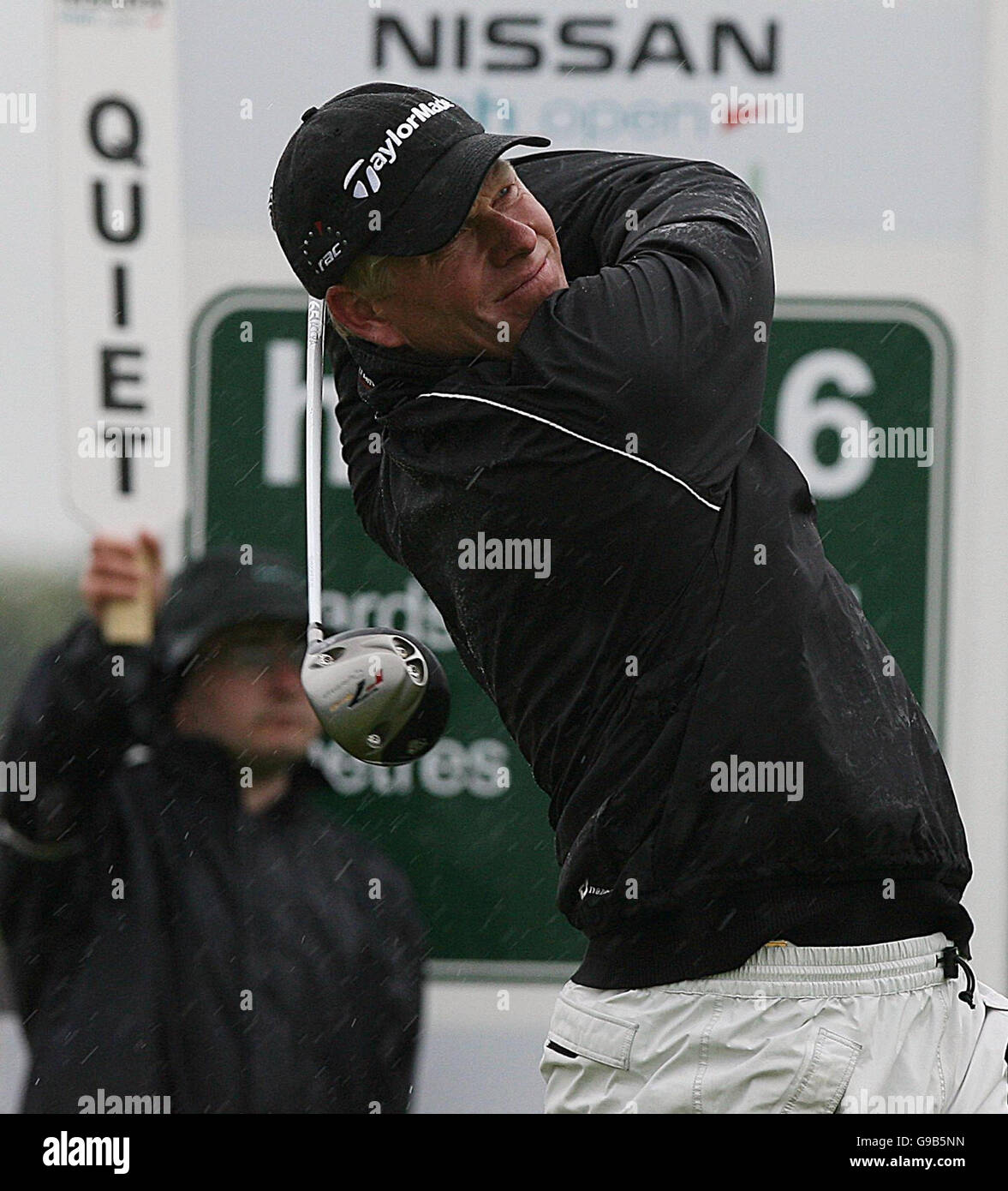 GOLF Irish Open. Sweden's Peter Hedblom during the final day of the ...