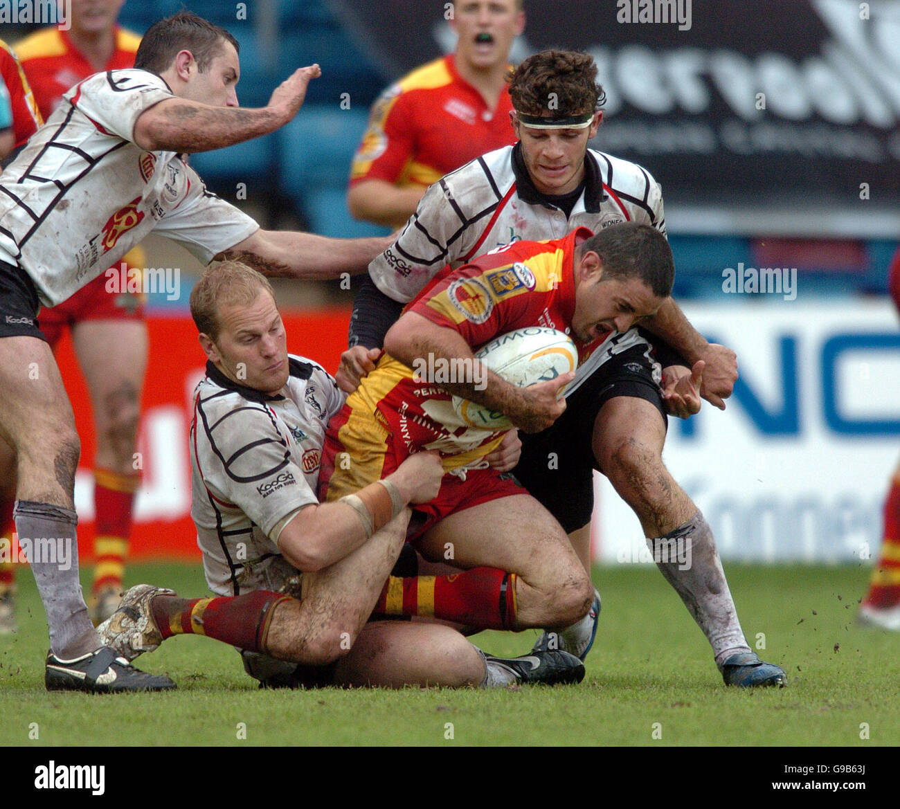 Rugby League - Powergen Challenge Cup - Widnes Vikings v Catalans ...