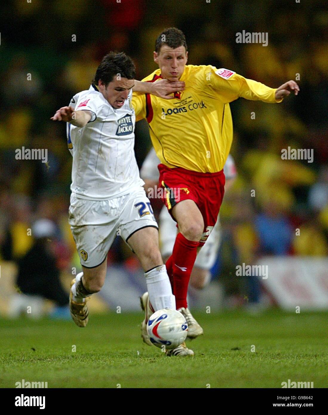 Leeds uniteds jonathon douglas hi-res stock photography and images - Alamy