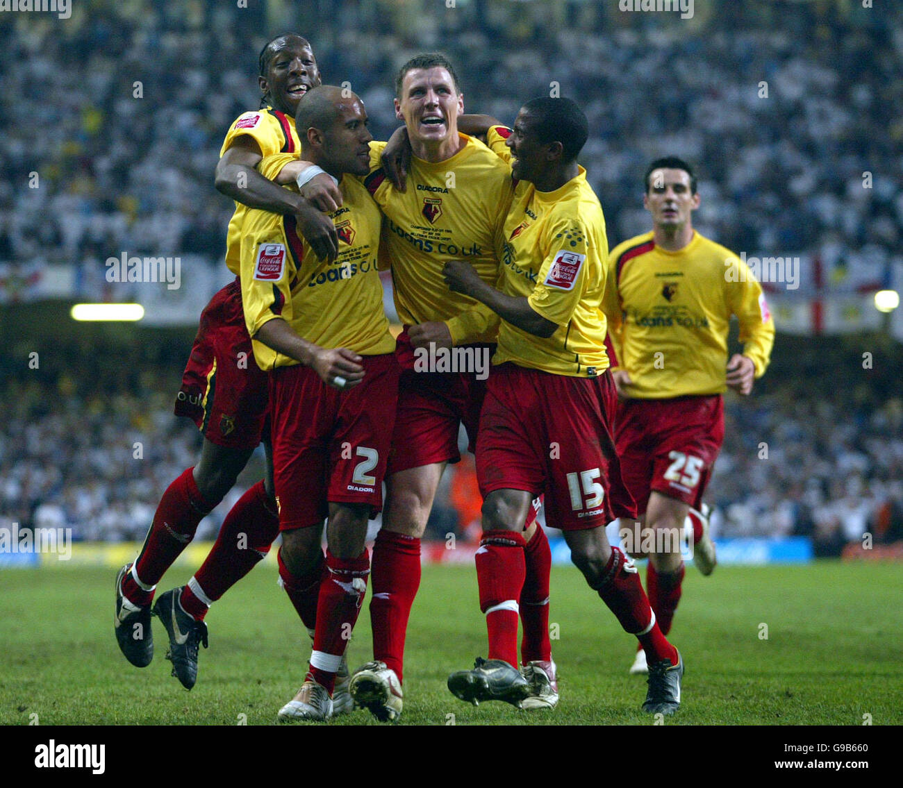 James leeds united watford hi-res stock photography and images - Alamy