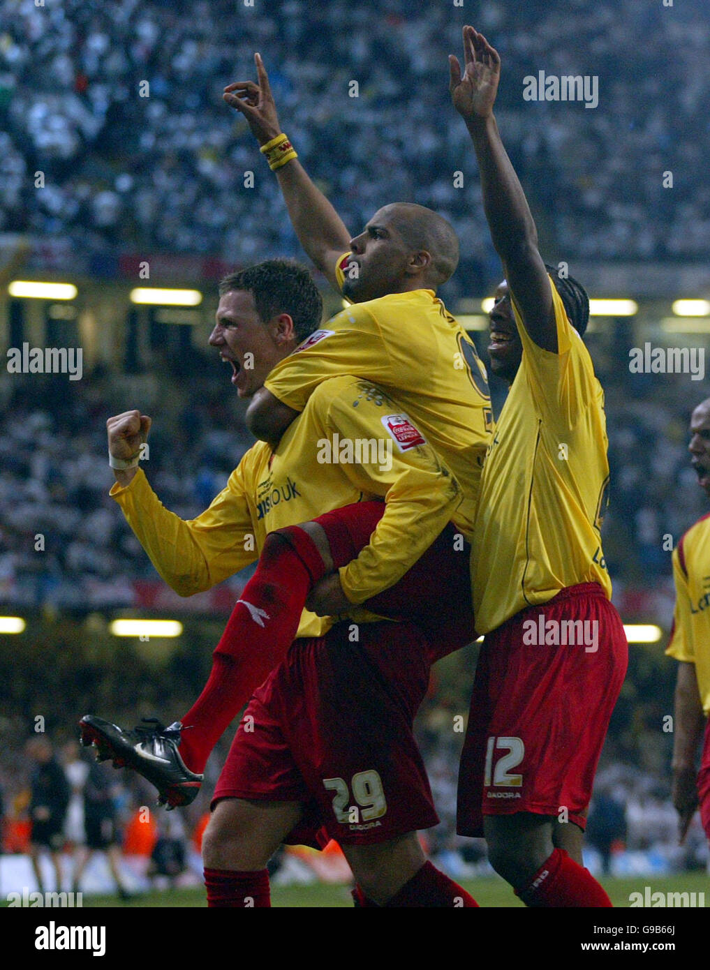 Soccer football league division one leeds united hi-res stock ...