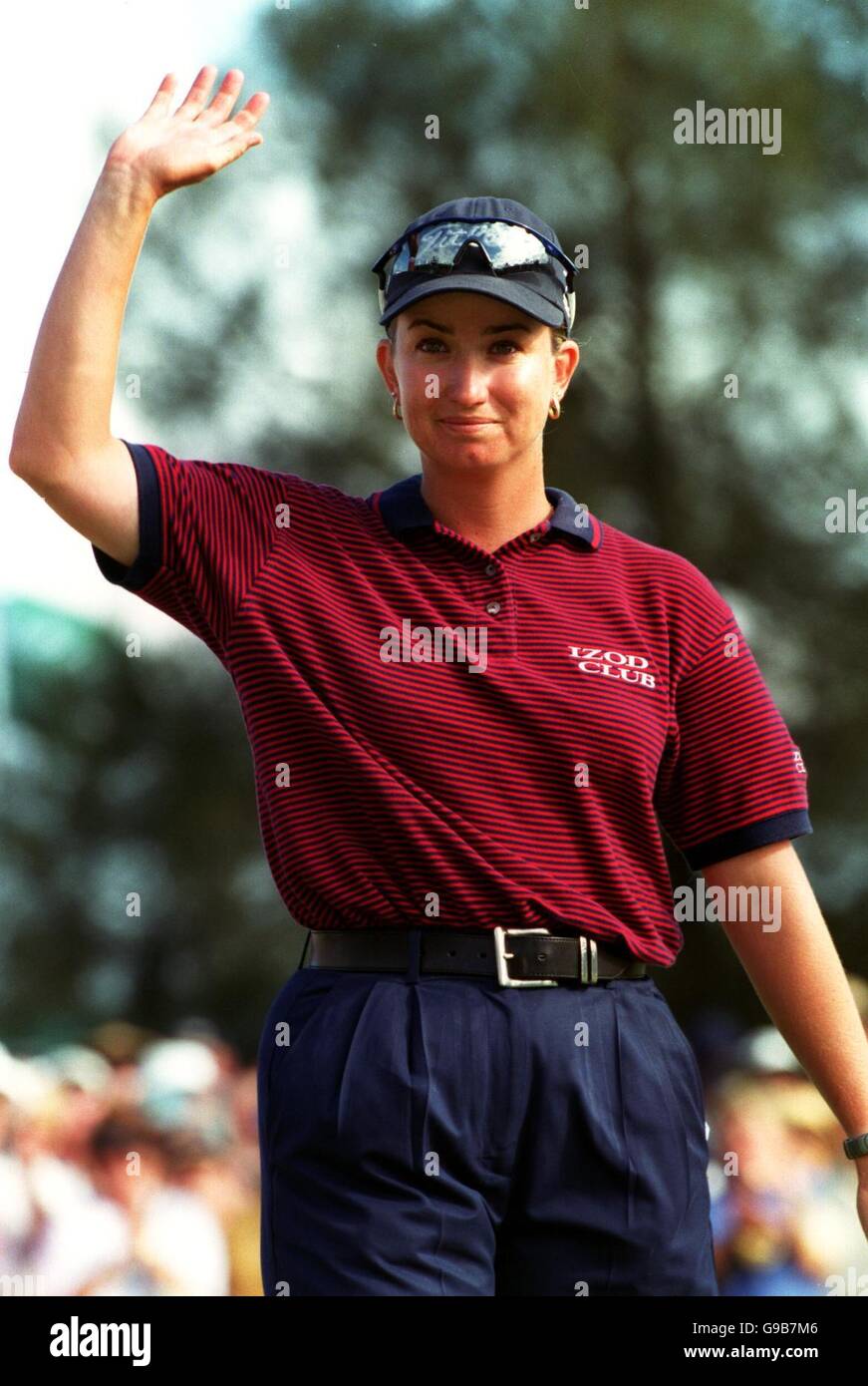 Karrie webb celebrates winning the australian ladies masters tournament ...