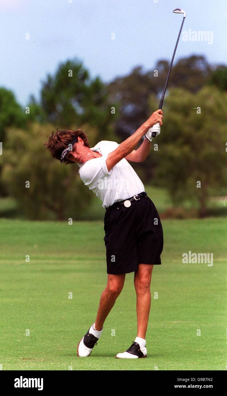 Womens golf australian ladies masters queensland hi-res stock ...