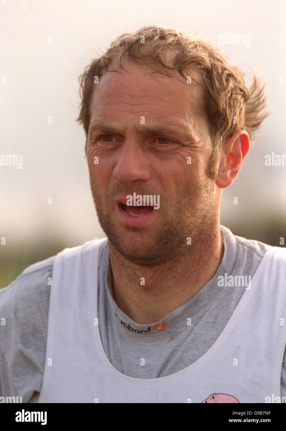 Great Britain's Steve Redgrave during the Olympic Time Trials at Holme ...