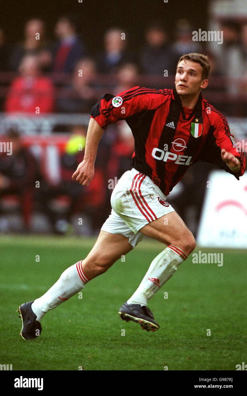 Italian Soccer - Serie A - AC Milan v Verona. AC Milan's Andriy ...