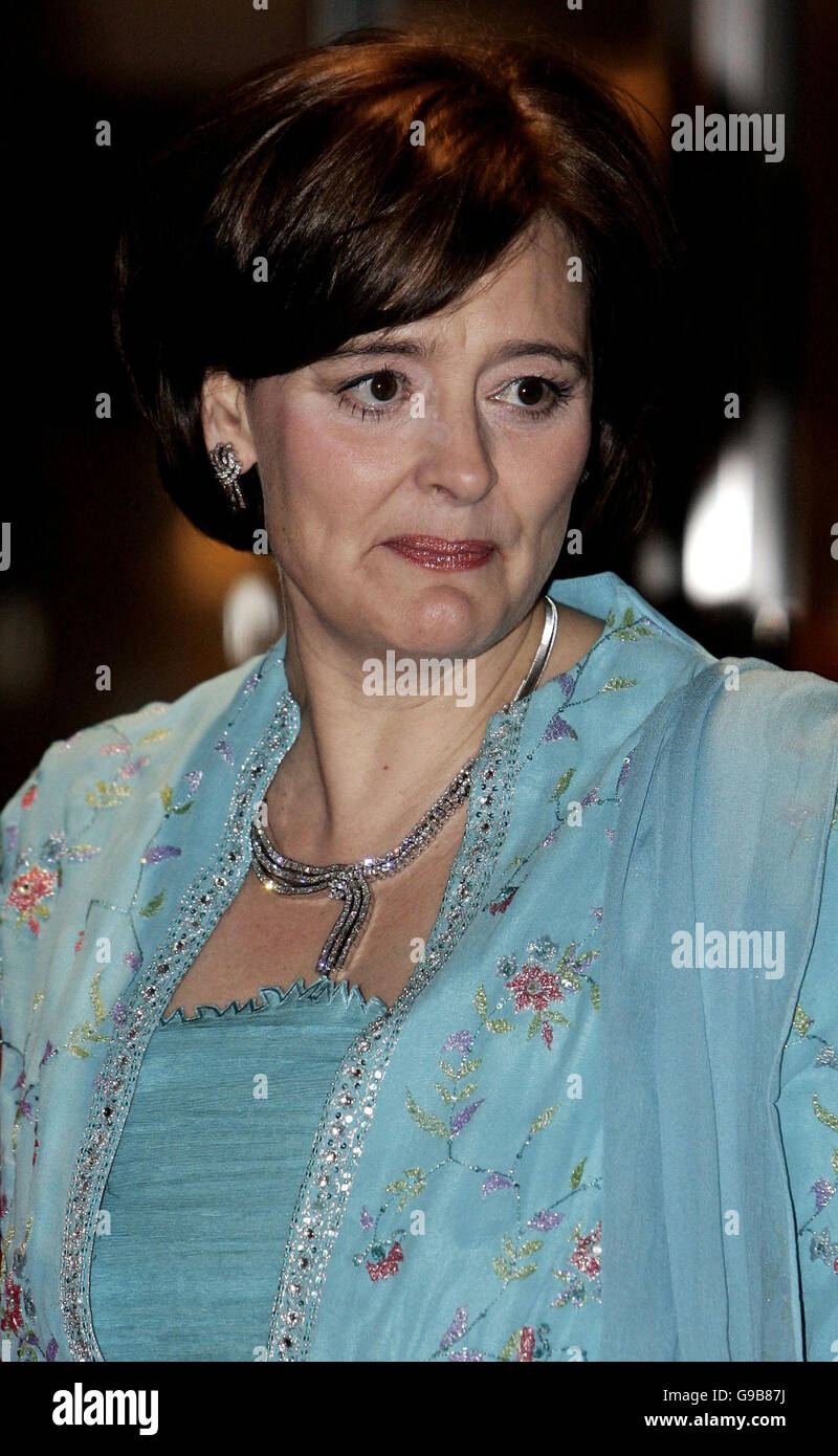Cherie Booth QC arrives at the Hilton Hotel, London, for the Asian ...