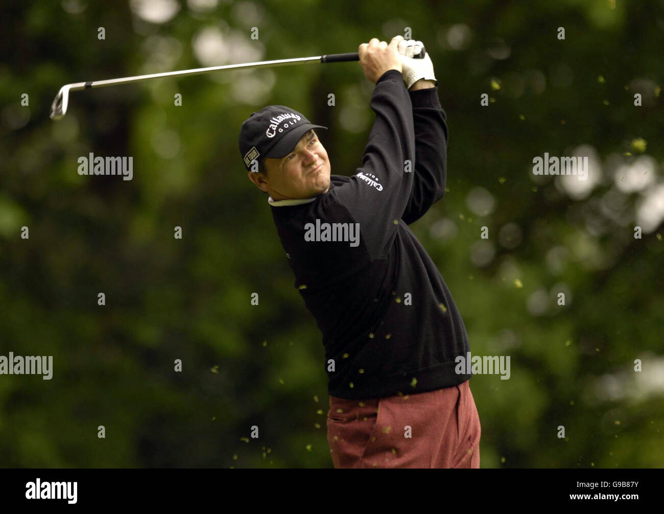 Scotlands paul lawrie bmw championship wentworth golf club hi-res stock ...