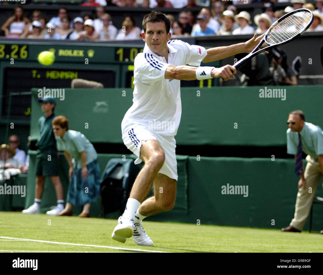 Wimbledon henman 21 hi-res stock photography and images - Alamy