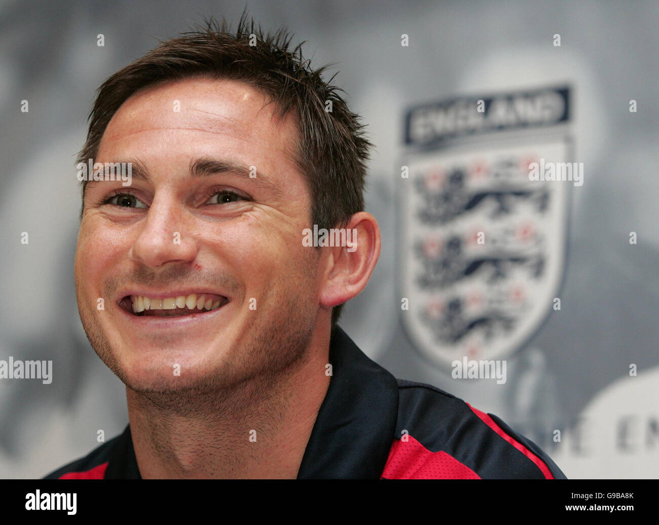 SOCCER England. England's Frank Lampard speaks during a press ...