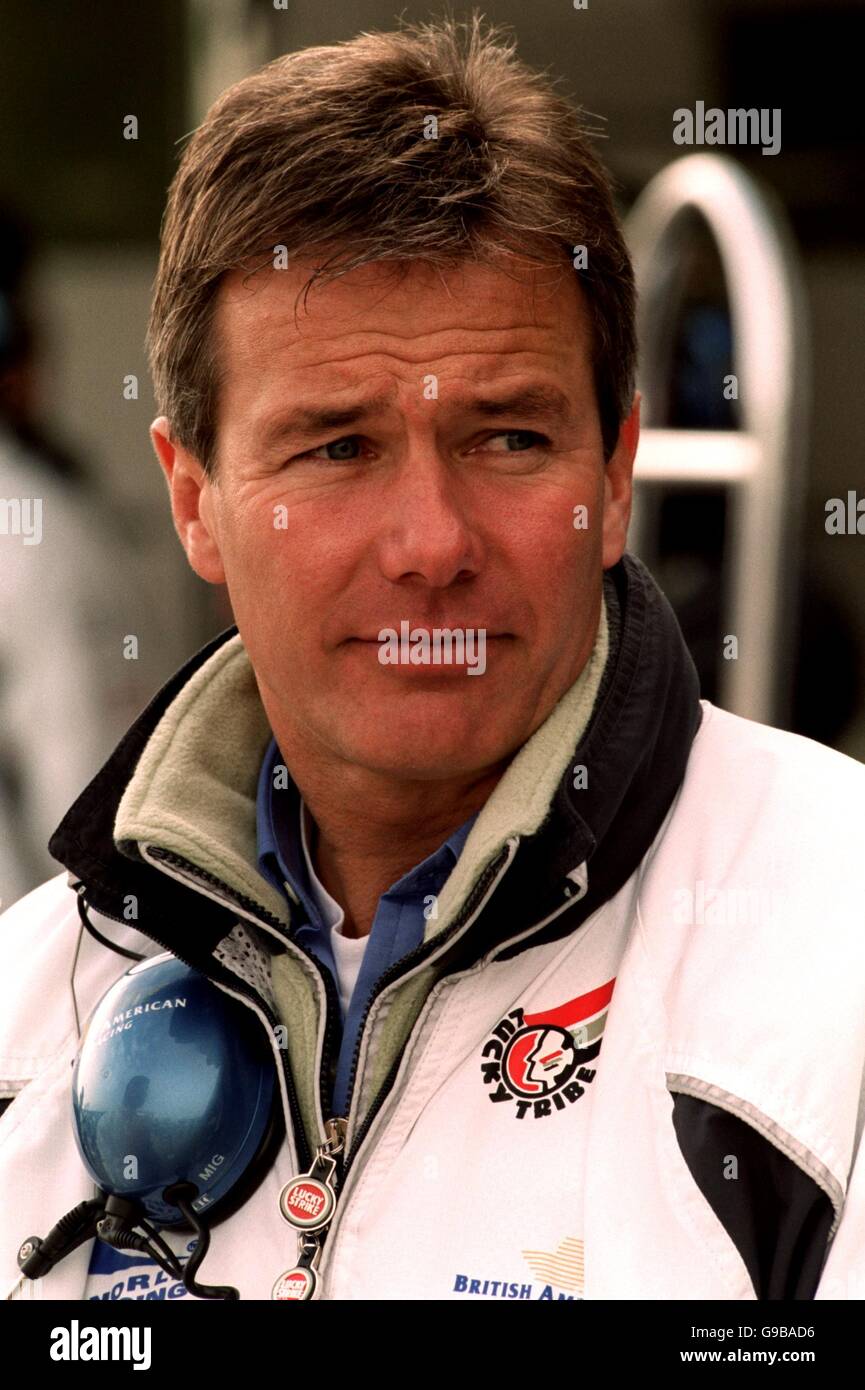 Formula One Motor Racing - British Grand Prix. BAR boss Craig Pollock ...