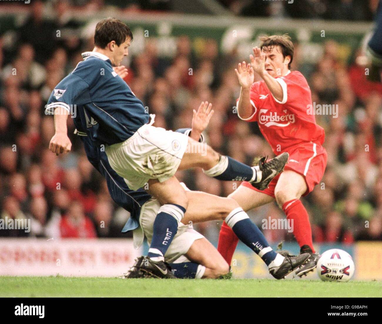 Soccer - FA Carling Premiership - Liverpool v Leicester City. Liverpool ...