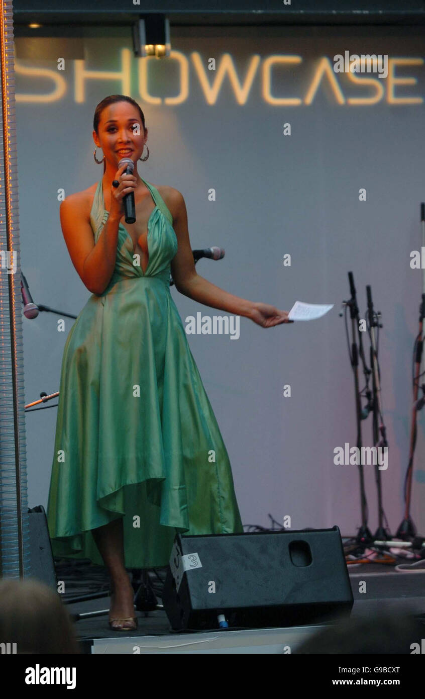 Tv and radio presenter Myleene Klass comperes and performs an evening ...