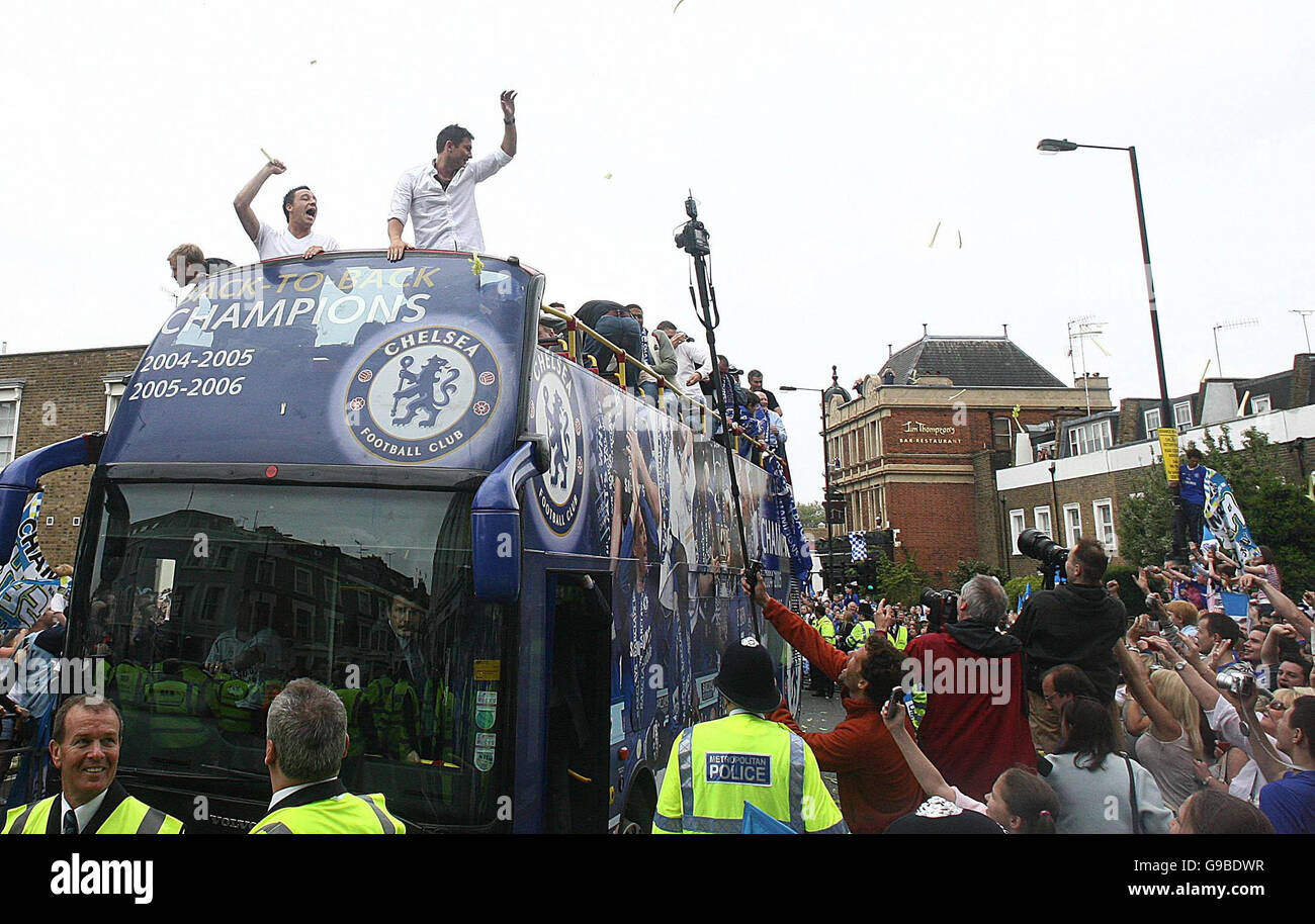 SOCCER Parade Chelsea Stock Photo - Alamy