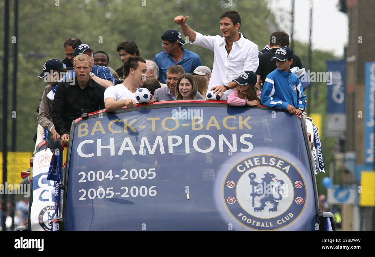 SOCCER Parade Chelsea Stock Photo - Alamy