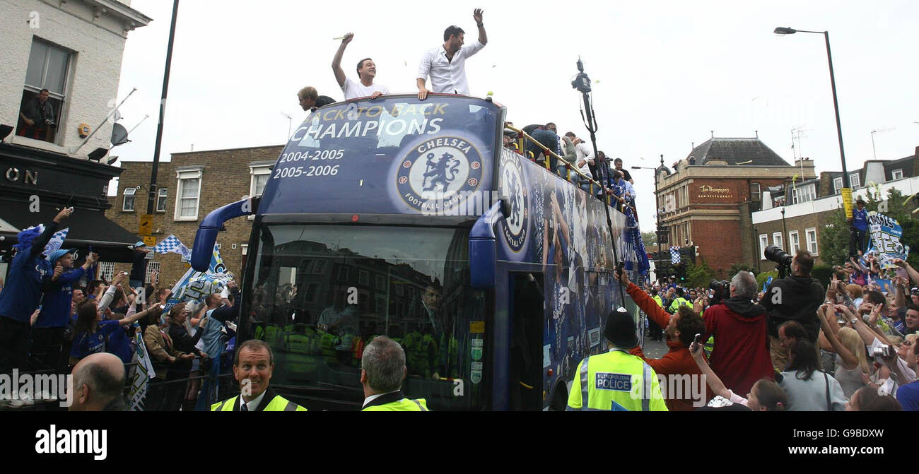 SOCCER Parade Chelsea Stock Photo - Alamy