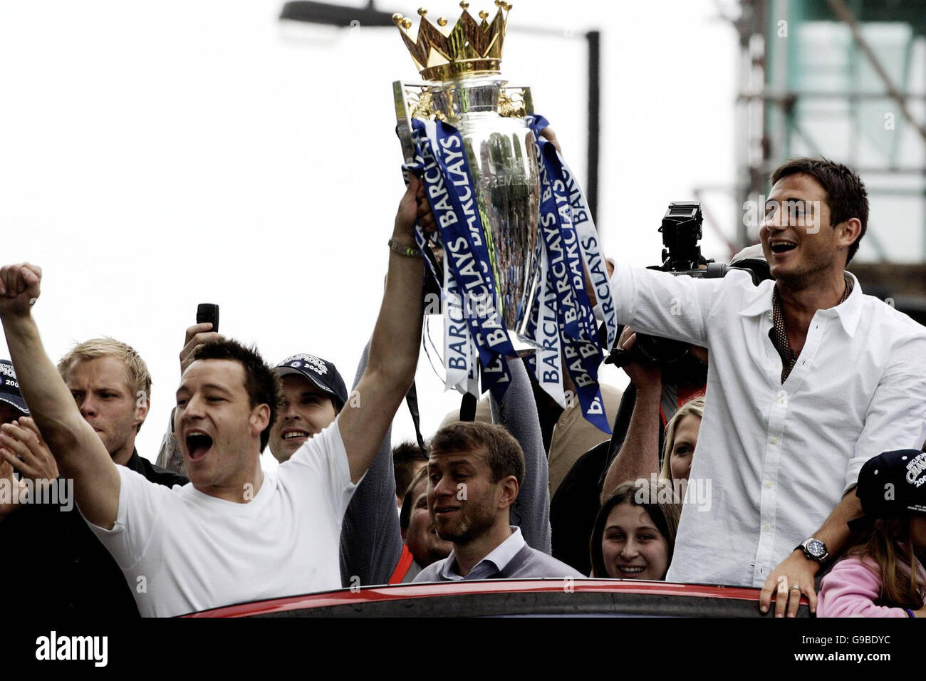 SOCCER Parade Chelsea Stock Photo - Alamy