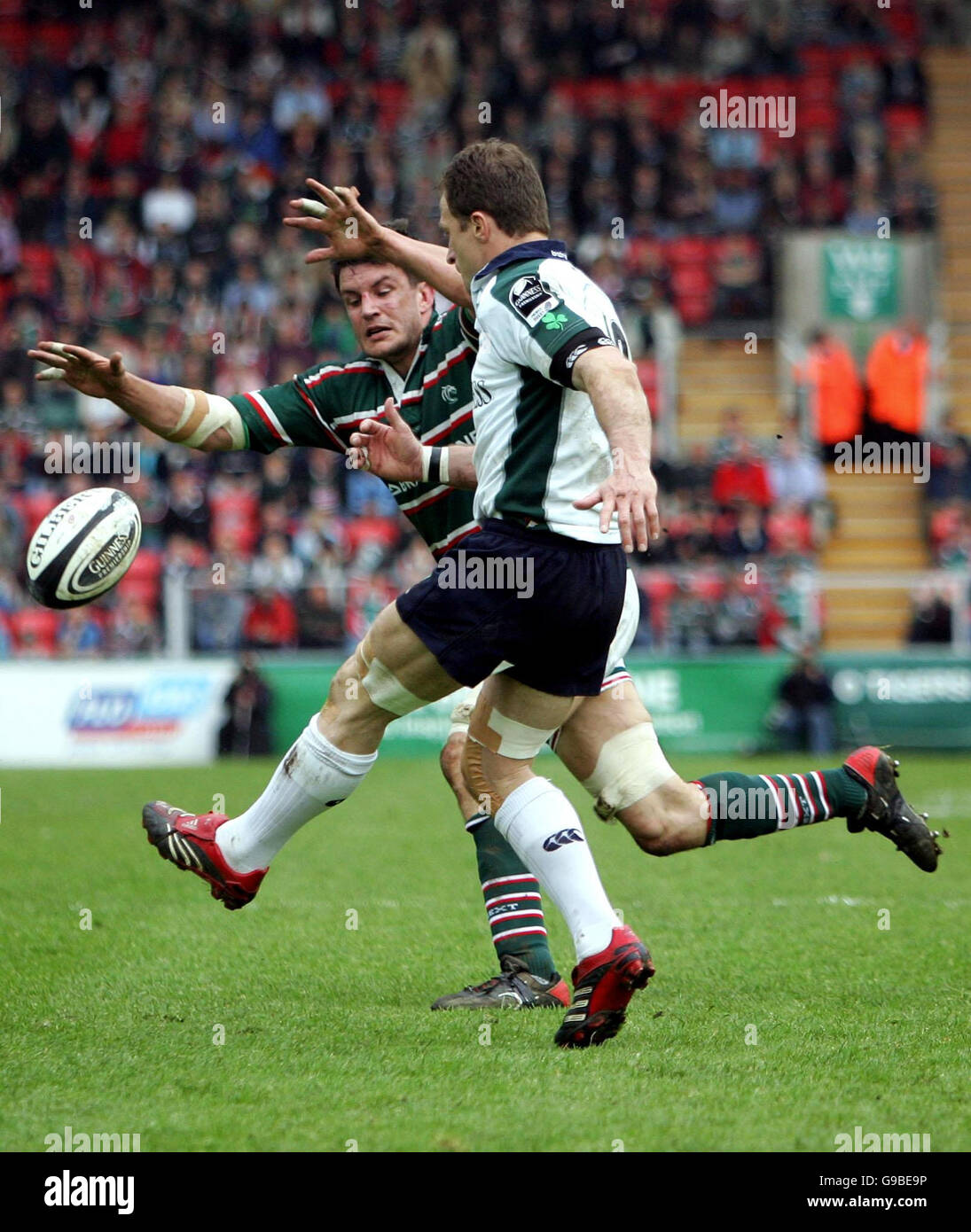 Leicester tigers captain martin corry hi-res stock photography and ...