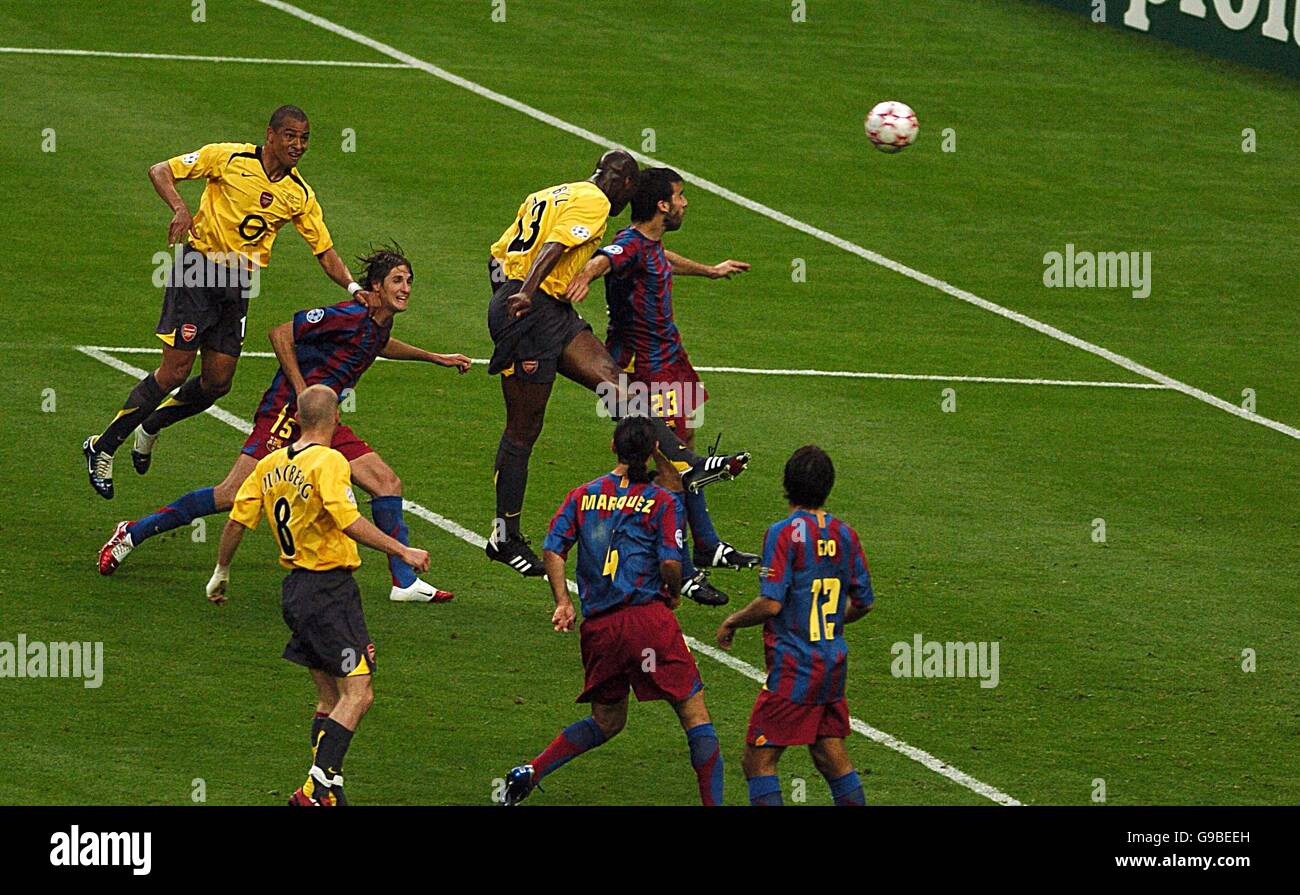 Soccer - UEFA Champions League - Final - Barcelona v Arsenal - Stade de ...