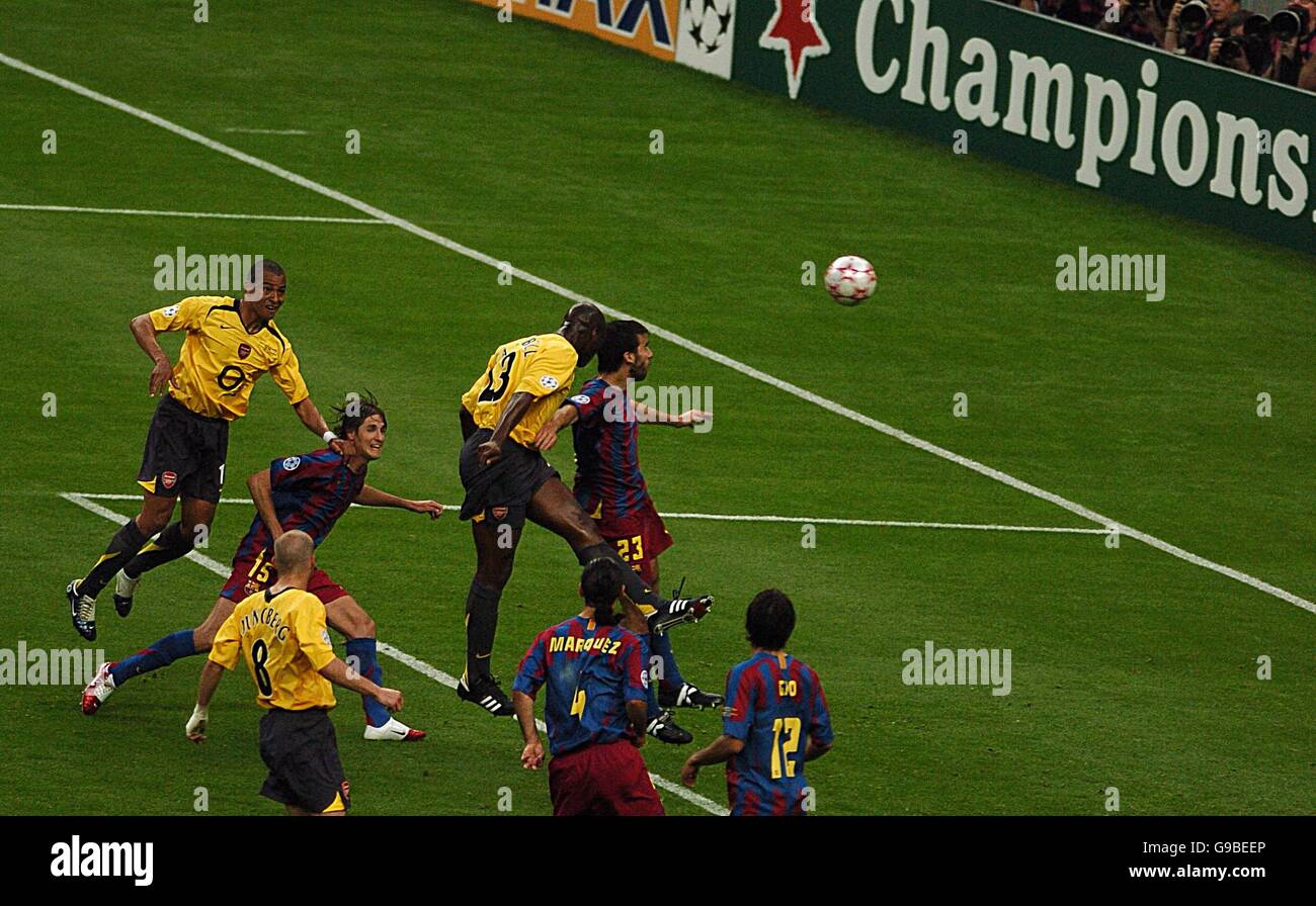 Soccer - UEFA Champions League - Final - Barcelona v Arsenal - Stade de ...