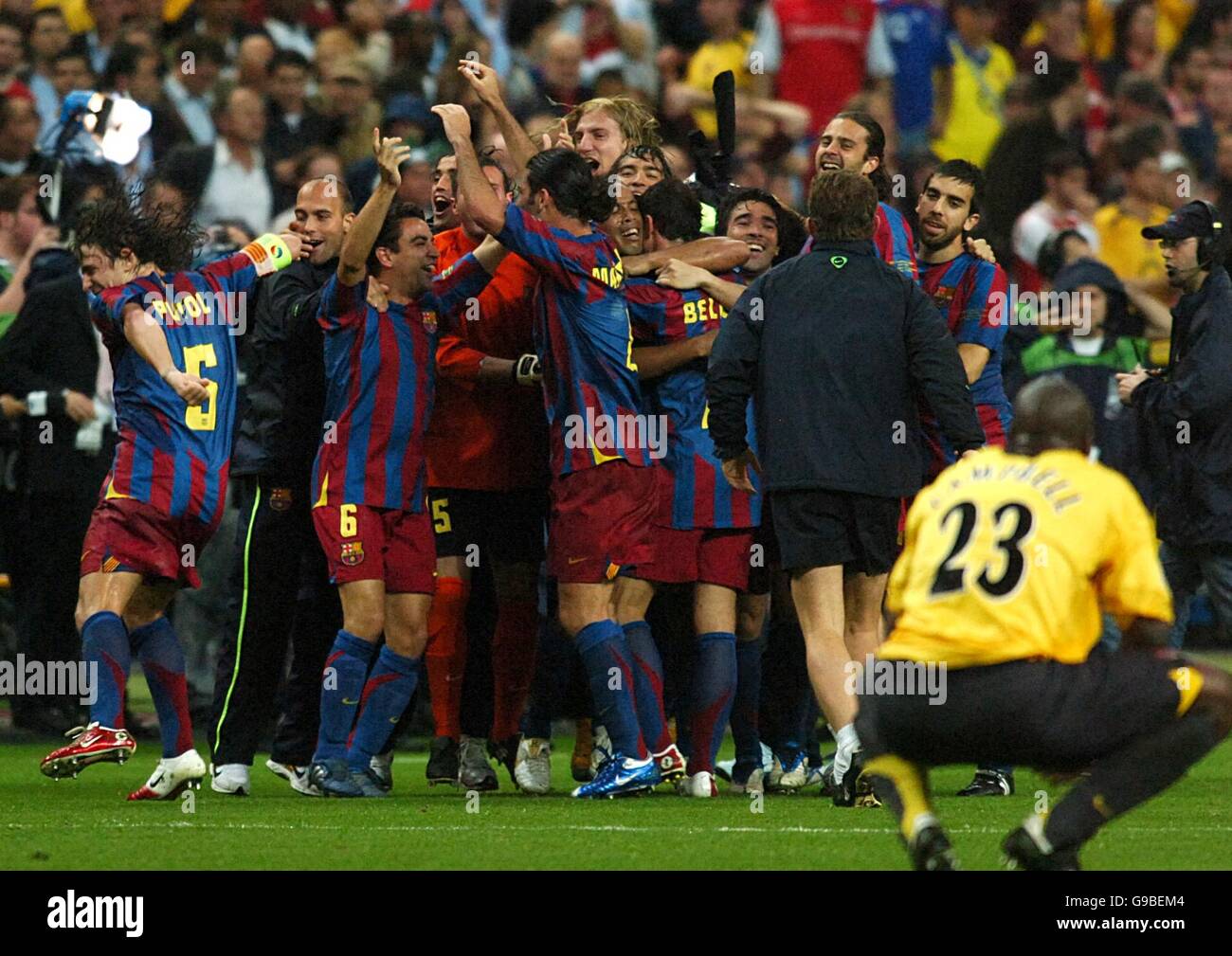 Soccer - UEFA Champions League - Final - Barcelona v Arsenal - Stade de ...