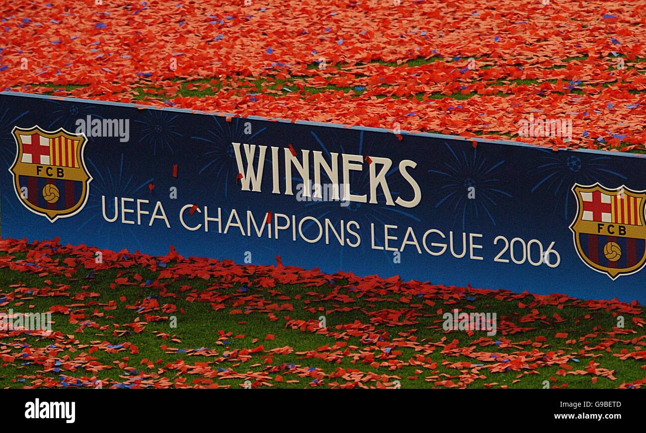 Uefa champions league winners 2006 hi-res stock photography and images ...